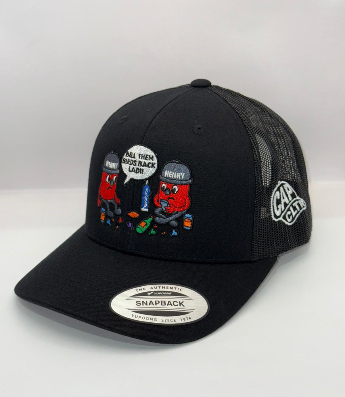 Cap Culture Henry Hoover - Black – Cavern Menswear